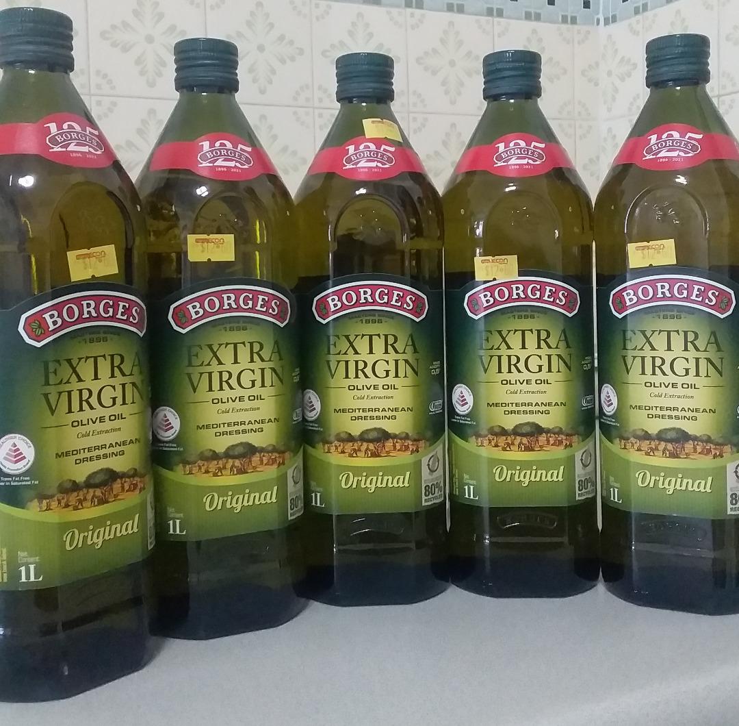 BORGES EXTRA VIRGIN OLIVE OIL 1 LITRE (SPAIN), Food & Drinks, Other ...