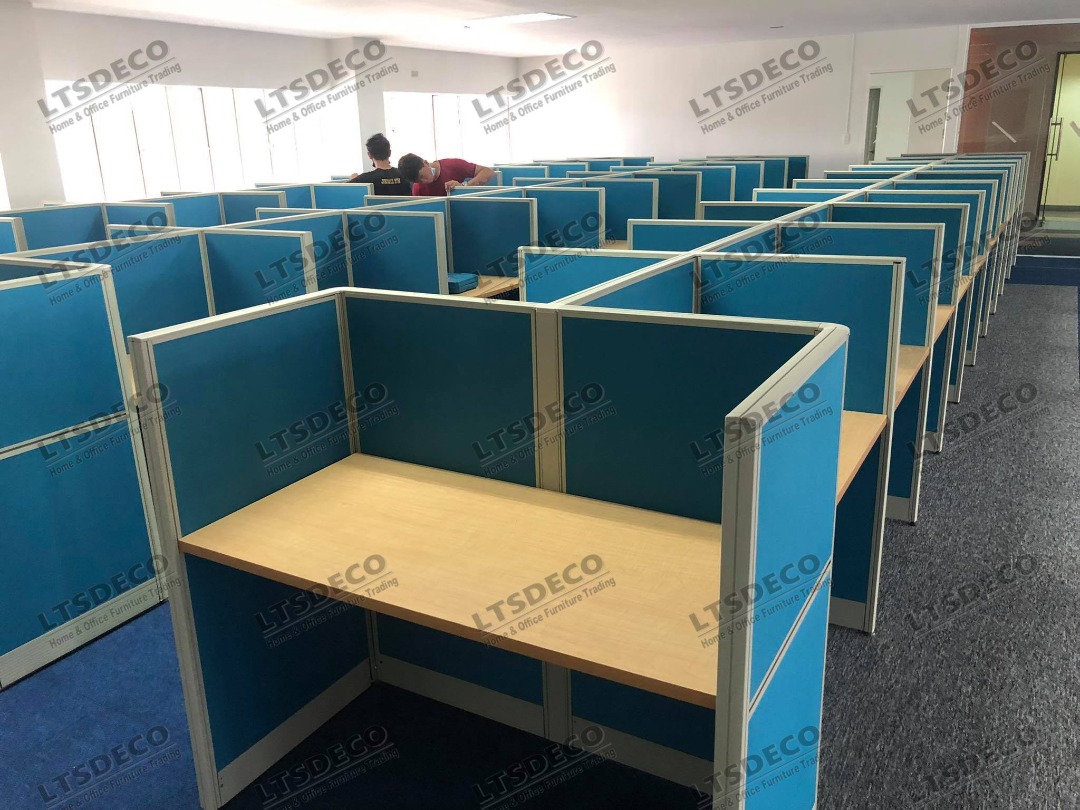 Bpo call center table type Office partition FURNITURE, Furniture & Home ...