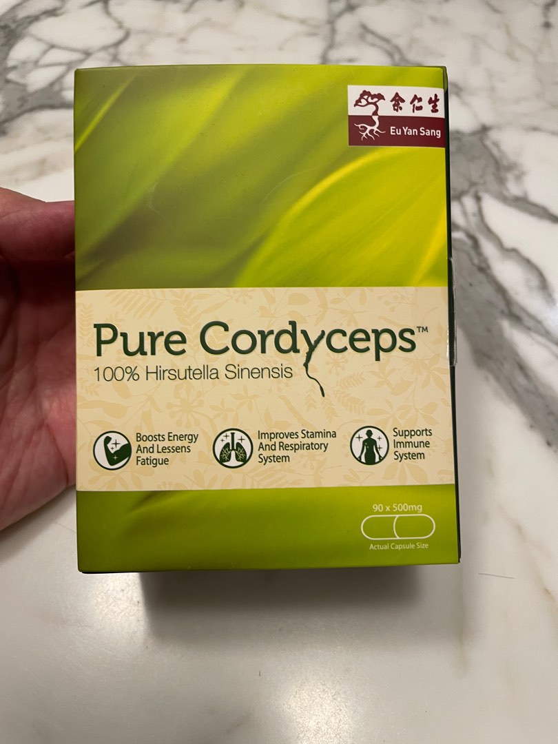 (Brand New!) Eu Yan Sang Pure Cordyceps capsules, Health & Nutrition ...