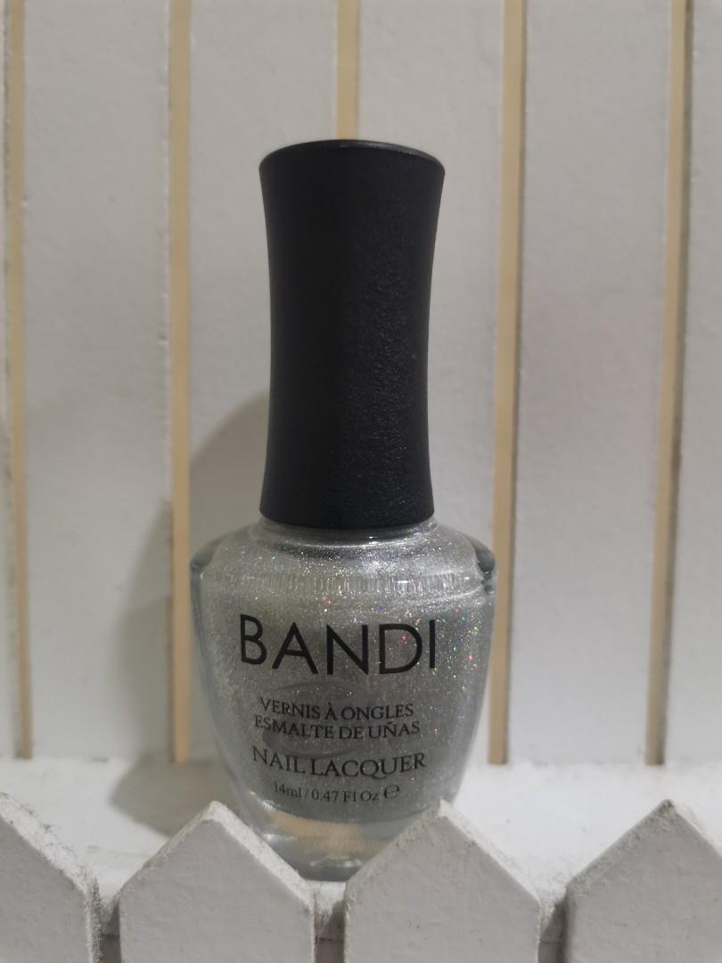 Brandnew Korea Bandi Nail Polish Sparkling Show Silver, Beauty ...