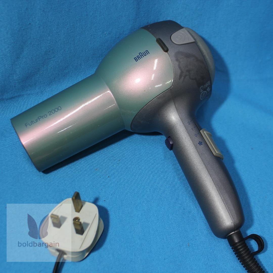 BRAUN FuturPro 2000 Heavy Duty Hair Dryer, Beauty & Personal Care, Hair ...