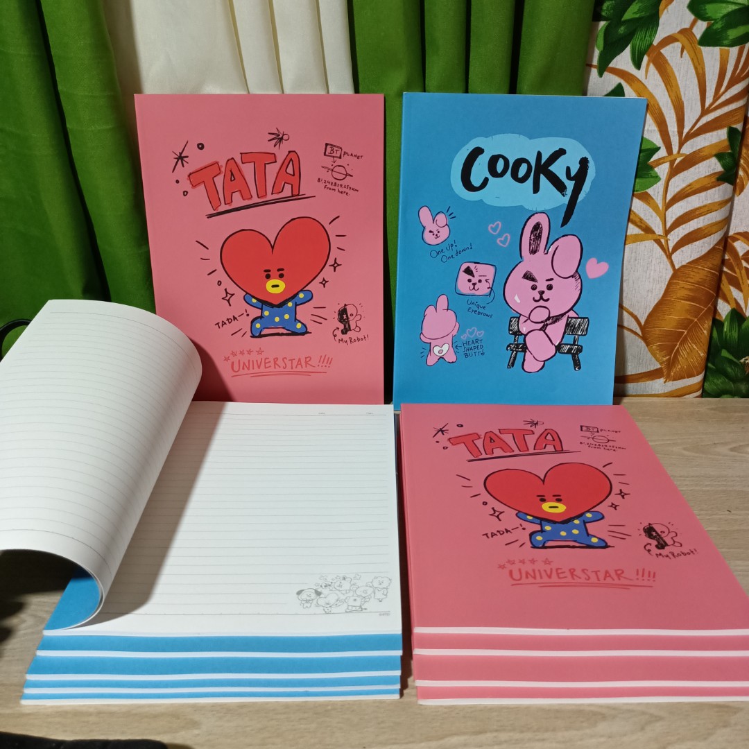 BT21 Studio eight Line Notes Official, Hobbies & Toys, Stationary ...