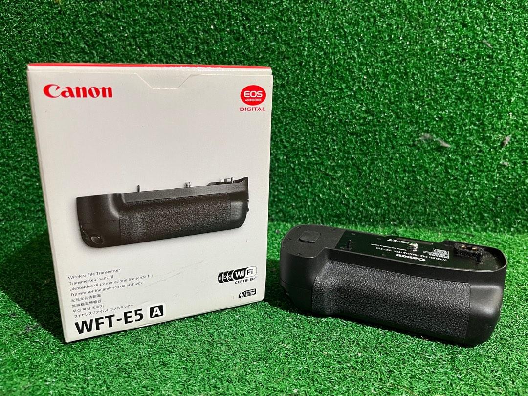 Canon WFT-E5A Wireless File Transmitter 無線傳輸手柄, 攝影器材, 攝影配件, 其他攝影配件 - Carousell