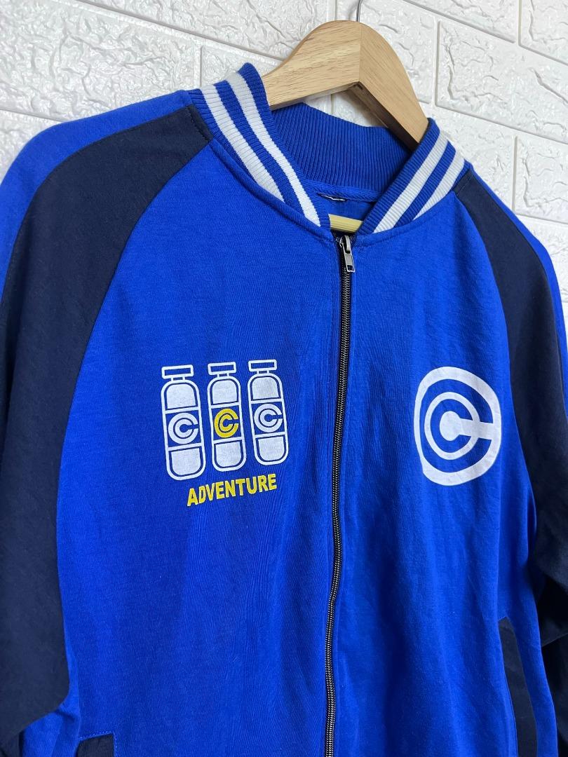 Capsule Corp - Dragon Ball Varsity, Men's Fashion, Tops & Sets, Hoodies on Carousell