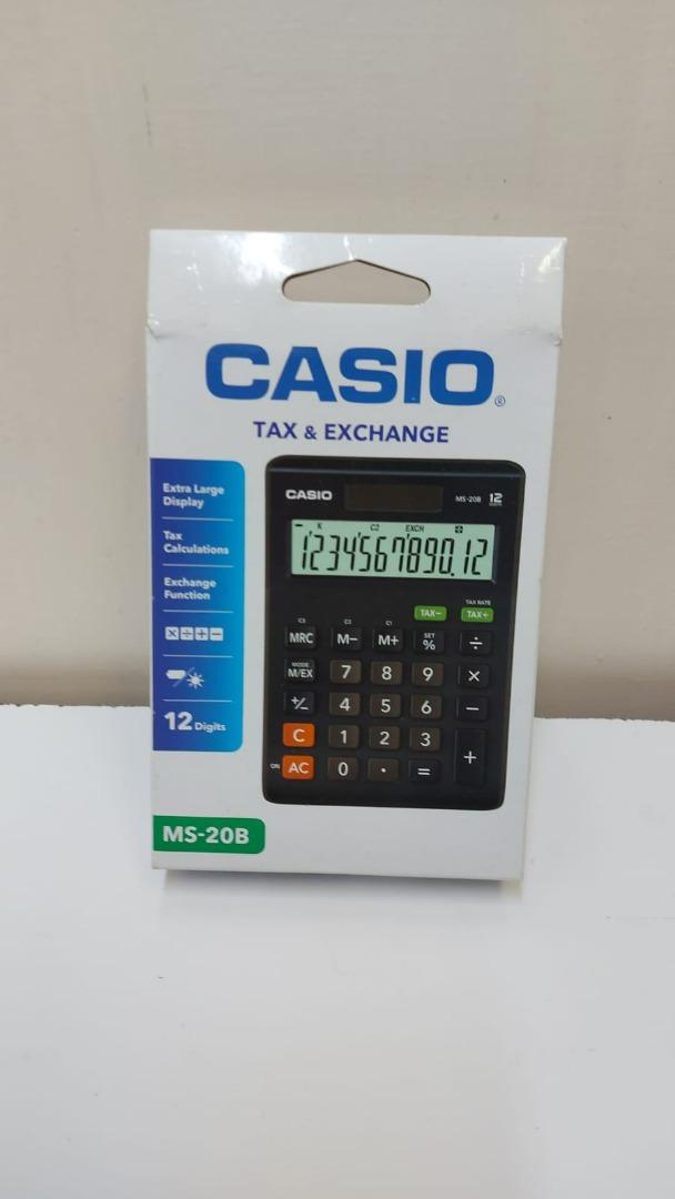 Casio計數機 MS-20B, 電腦＆科技, 商務用科技產品 - Carousell
