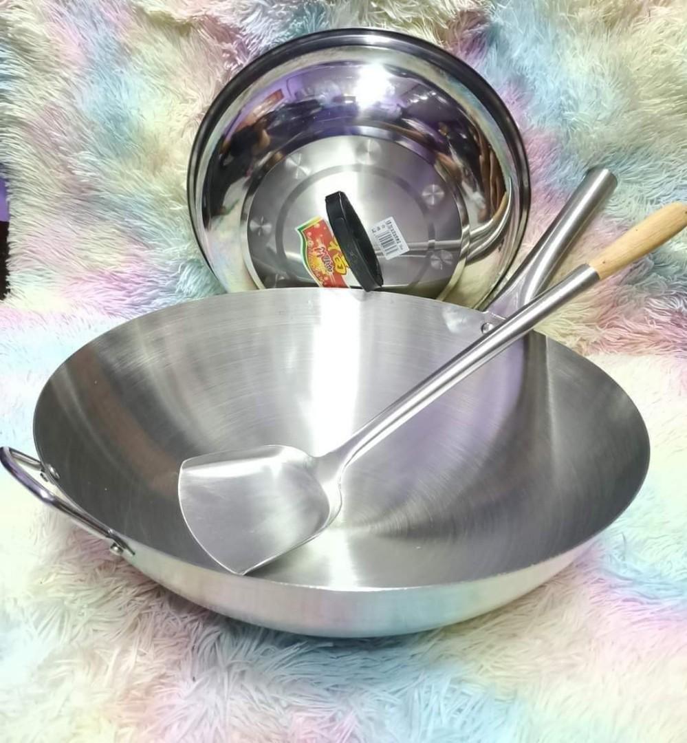 Chinese Wok set, Furniture & Home Living, Kitchenware & Tableware ...