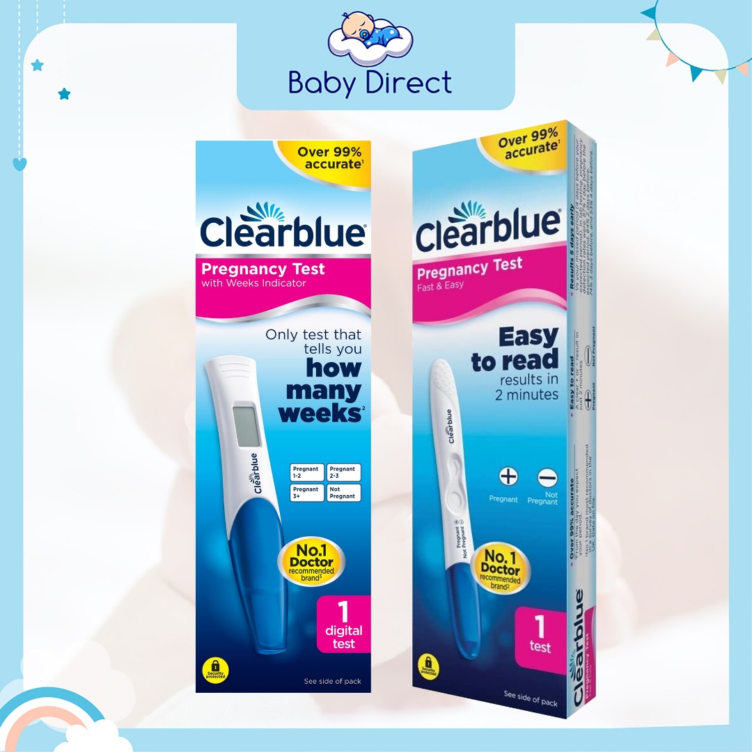 ClearBlue Pregnancy Test Kit Easy to Read, Digital, Beauty & Personal ...