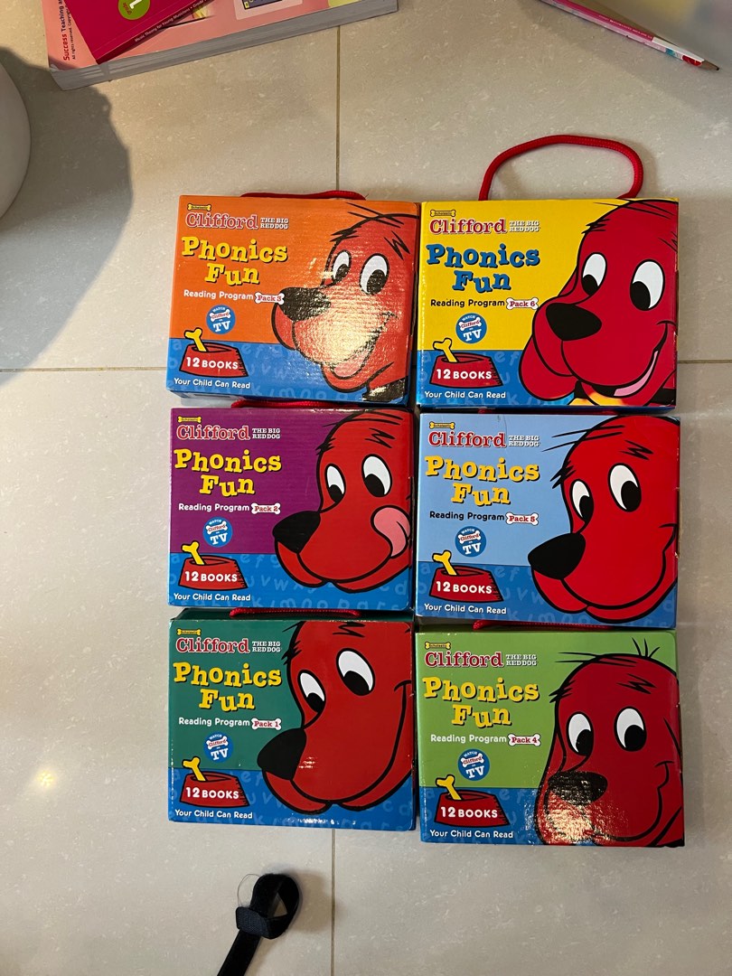 Clifford The Big Red Dog, Phonics Fun, Hobbies & Toys, Books ...