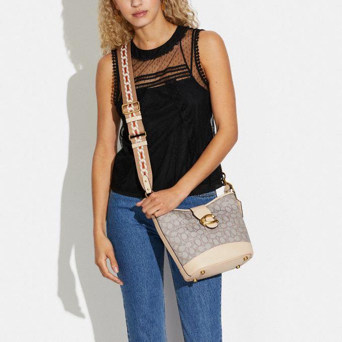 Coach TALI BUCKET BAG IN SIGNATURE JACQUARD, Women's Fashion, Bags ...