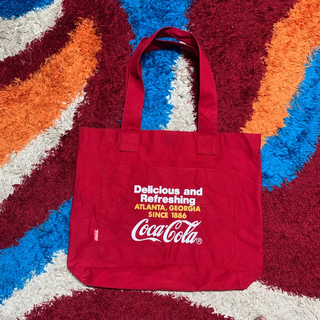 coca cola tote bag, Women's Fashion, Bags & Wallets, Tote Bags on Carousell