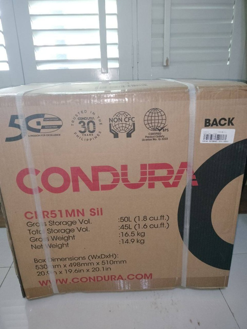 Condura Refrigirator, TV & Home Appliances, Kitchen Appliances ...