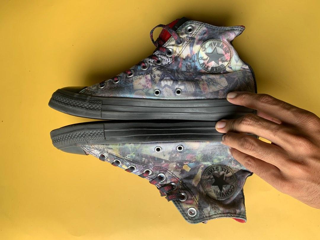 Converse x forever devil 8UK, Men's Fashion, Footwear, Sneakers on ...