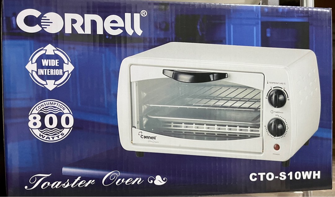 Cornell Toaster Oven CTO-S10WH, TV & Home Appliances, Kitchen ...