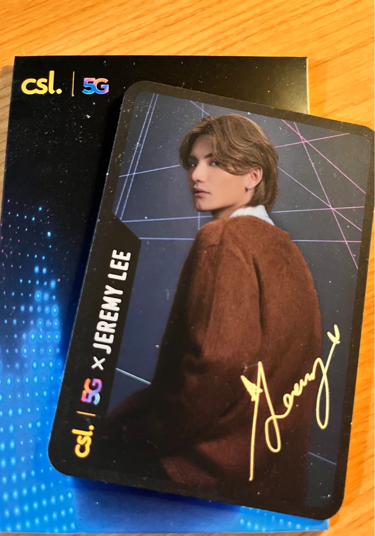 CSL X Mirror card X Jeremy Lee, 興趣及遊戲, 收藏品及紀念品, 明星周邊 - Carousell