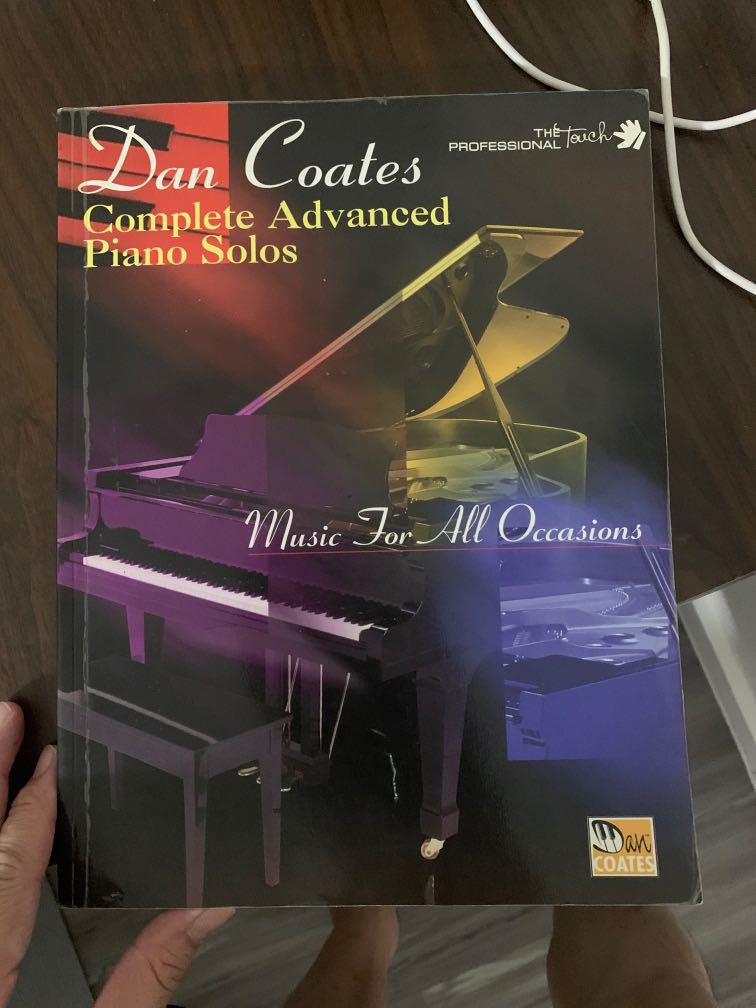 Dan Coates - complete advanced piano solos, Hobbies & Toys, Music ...