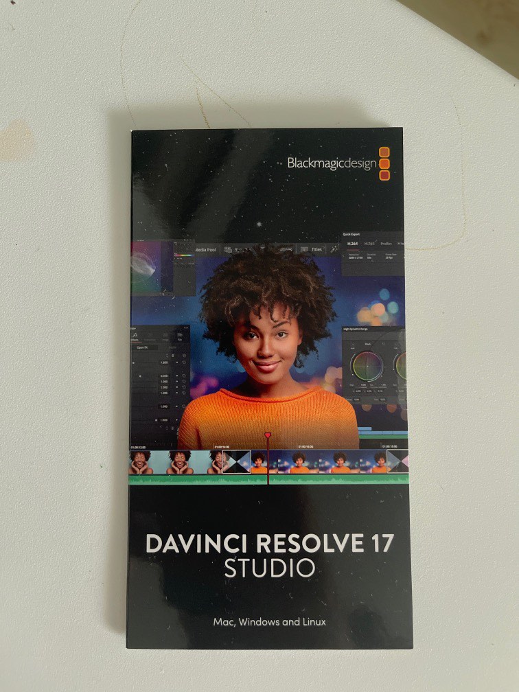 Davinci Resolve 17 Studio, Computers & Tech, Parts & Accessories ...