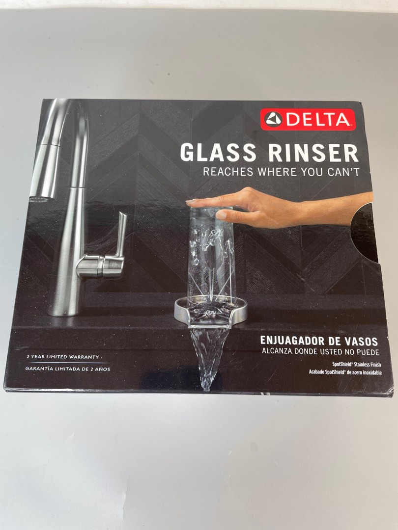 Delta Glass Rinser, Furniture & Home Living, Kitchenware & Tableware ...
