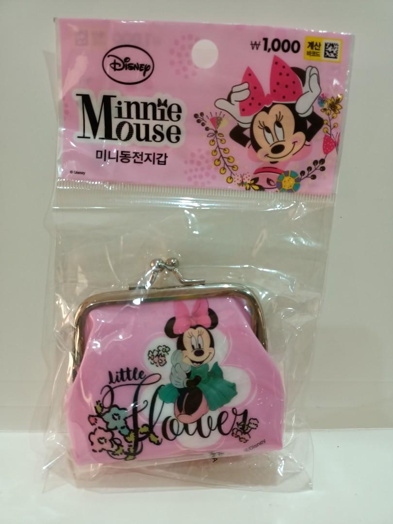 Disney License Korea Minnie Mouse Coin Purse, Women's Fashion, Bags ...