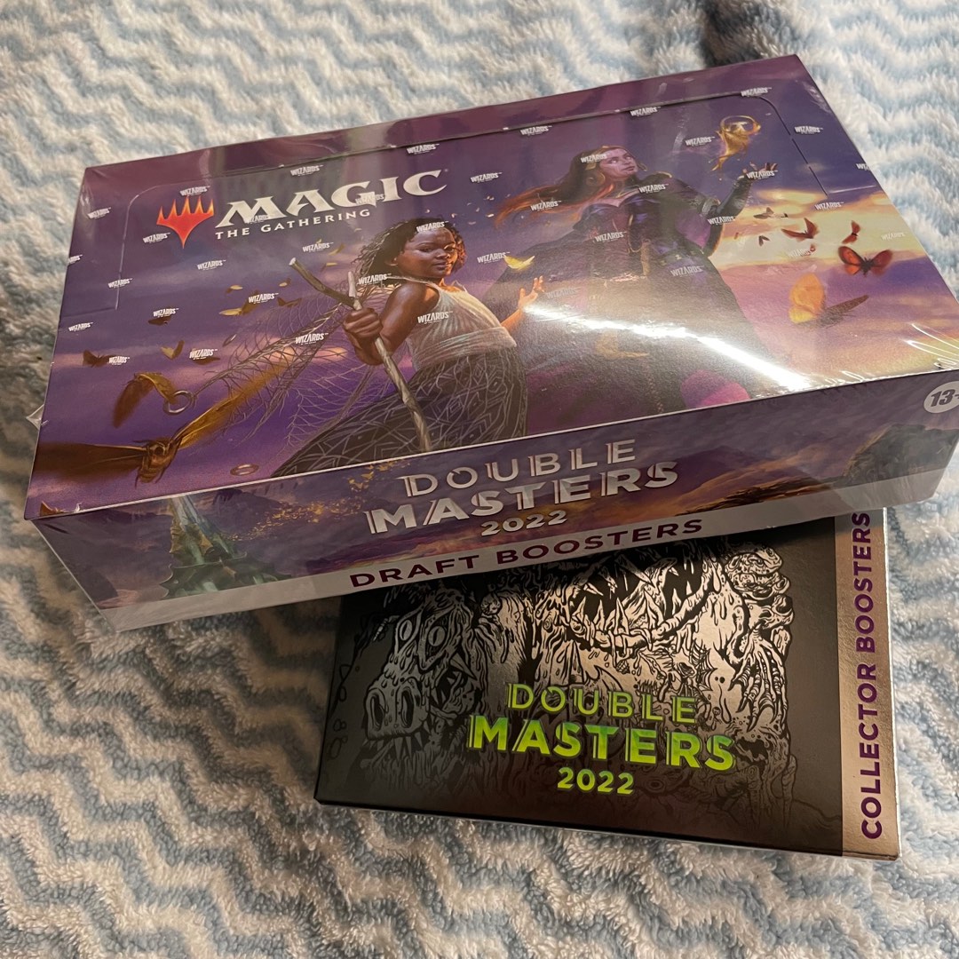 Double masters 2022 draft and collector booster box set, Hobbies & Toys ...