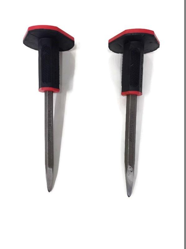 Drexel Pointed Cold Chisel with Rubber Hand Guard 16 and 19mm x 300mm ...