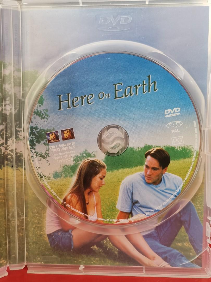 (DVD) HERE ON EARTH Chris Klein Leelee Sobieski Josh Hartnett, Hobbies & Toys, Music & Media ...