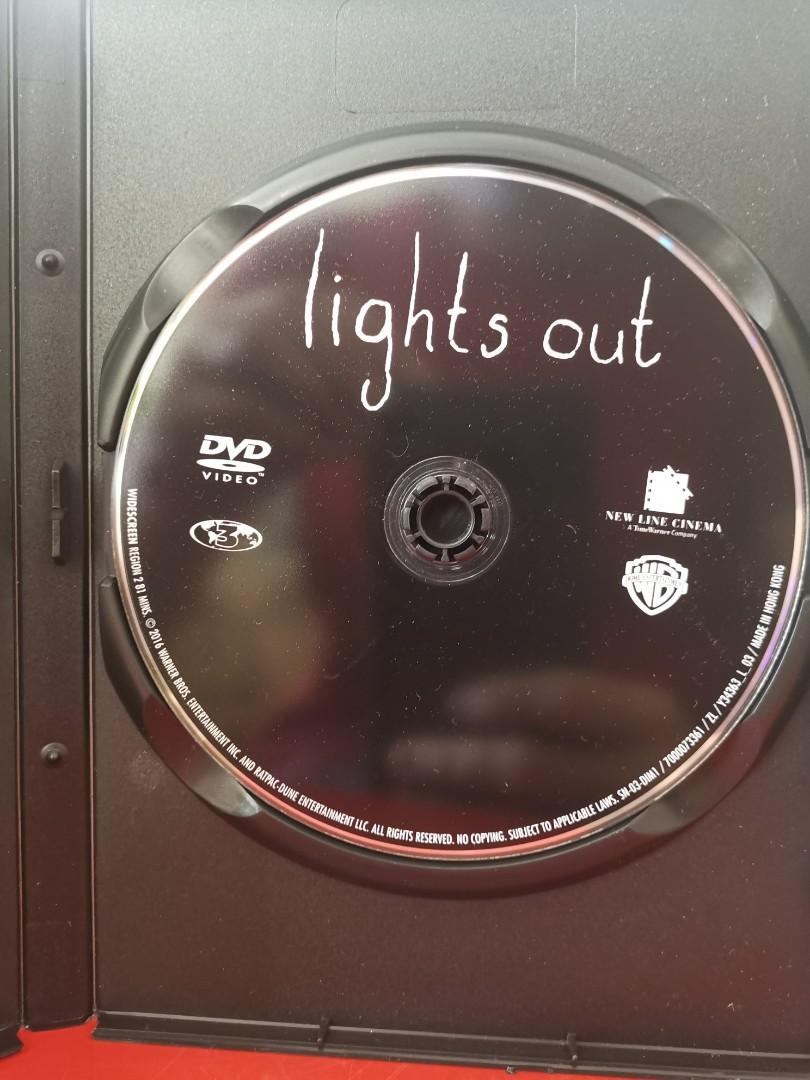 (DVD) LIGHTS OUT from Producer James Wan Director Of THE CONJURING ...