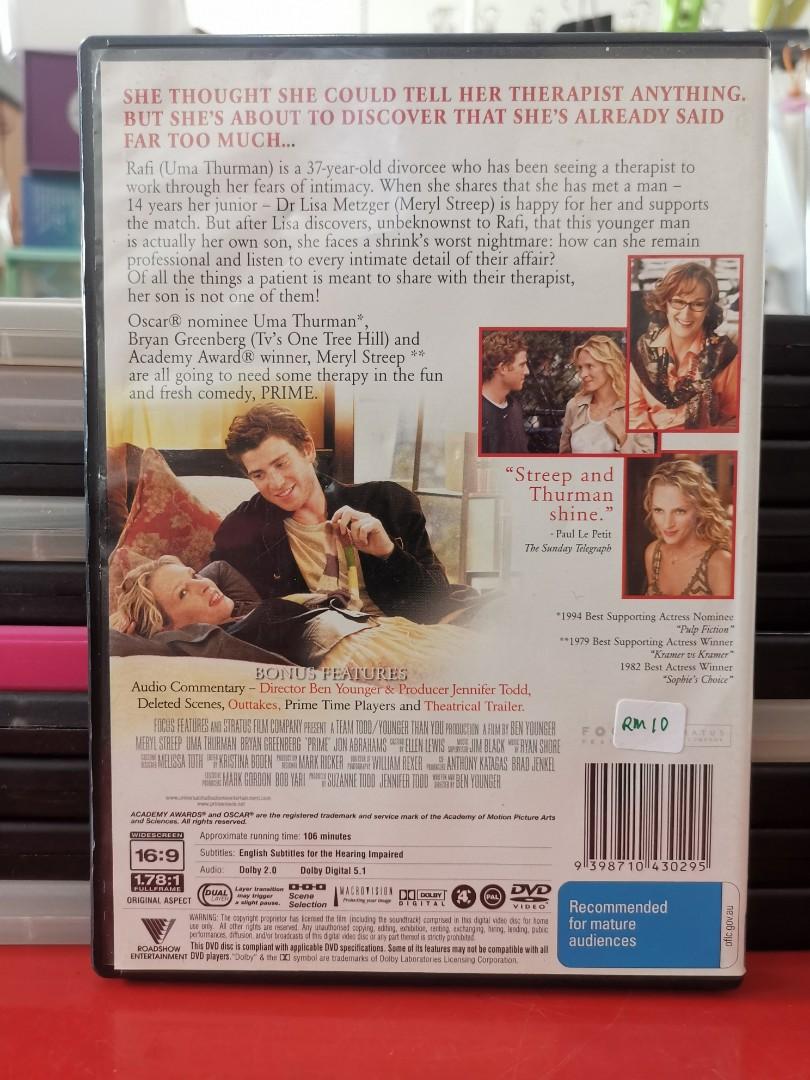 (DVD) PRIME Meryl Streep Uma Thurman Bryan Greenberg, Hobbies & Toys, Music & Media, CDs & DVDs ...