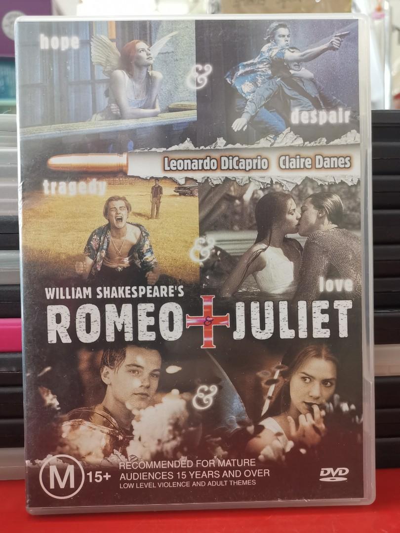 (DVD) ROMEO & JULIET Leonardo Dicaprio Claire Danes, Hobbies & Toys, Music & Media, CDs & DVDs ...