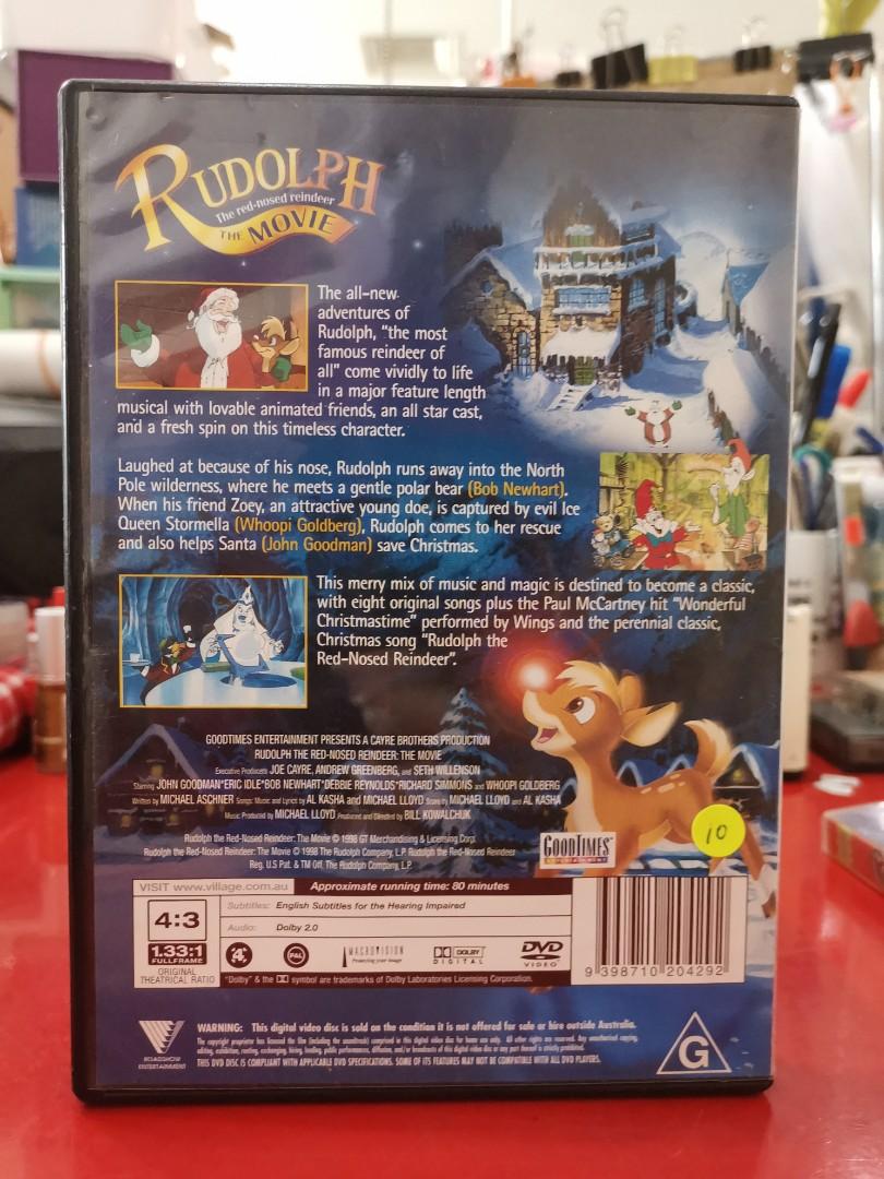 (DVD) RUDOLPH The red-nosed reindeer THE MOVIE, Hobbies & Toys, Music ...