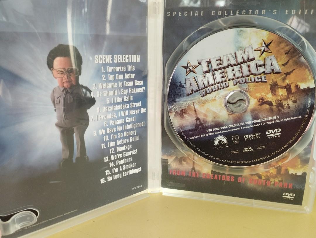(DVD) Team America World Police, Hobbies & Toys, Music & Media, CDs ...