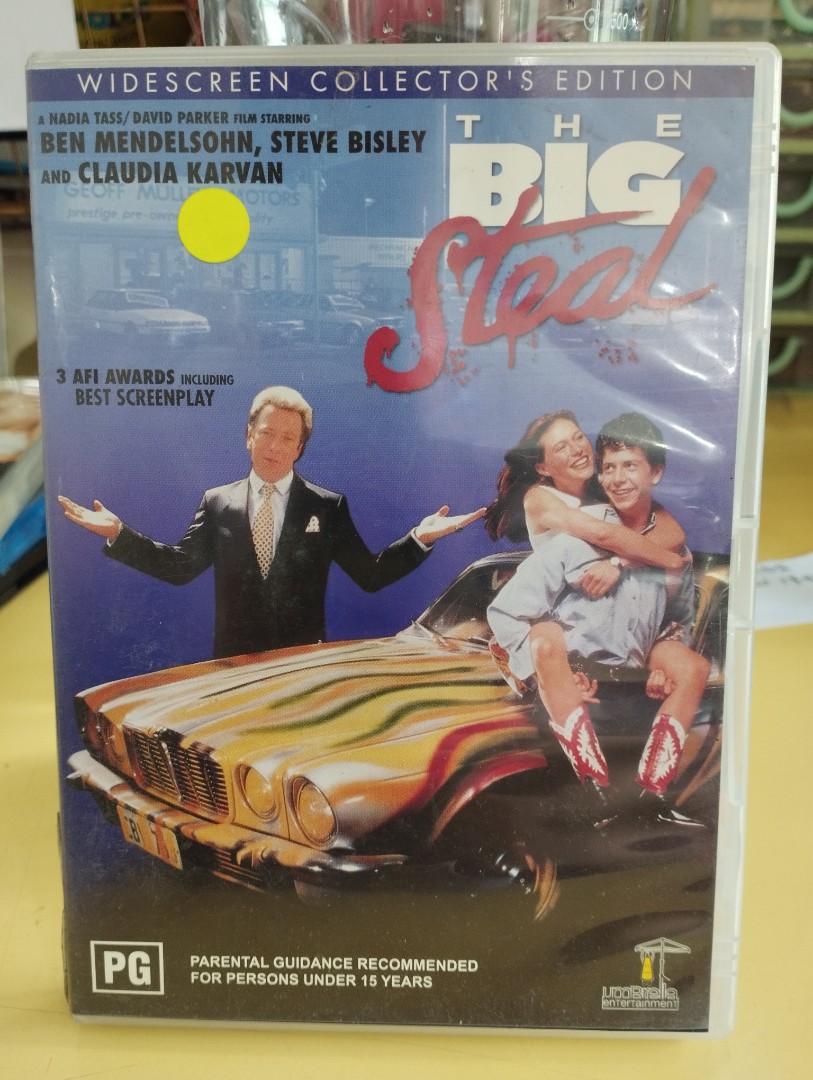 (DVD) The Big Steal, Hobbies & Toys, Music & Media, CDs & DVDs on Carousell