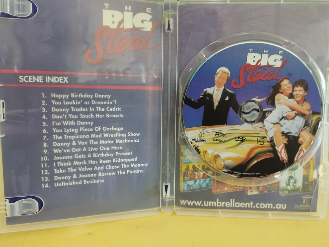(DVD) The Big Steal, Hobbies & Toys, Music & Media, CDs & DVDs on Carousell