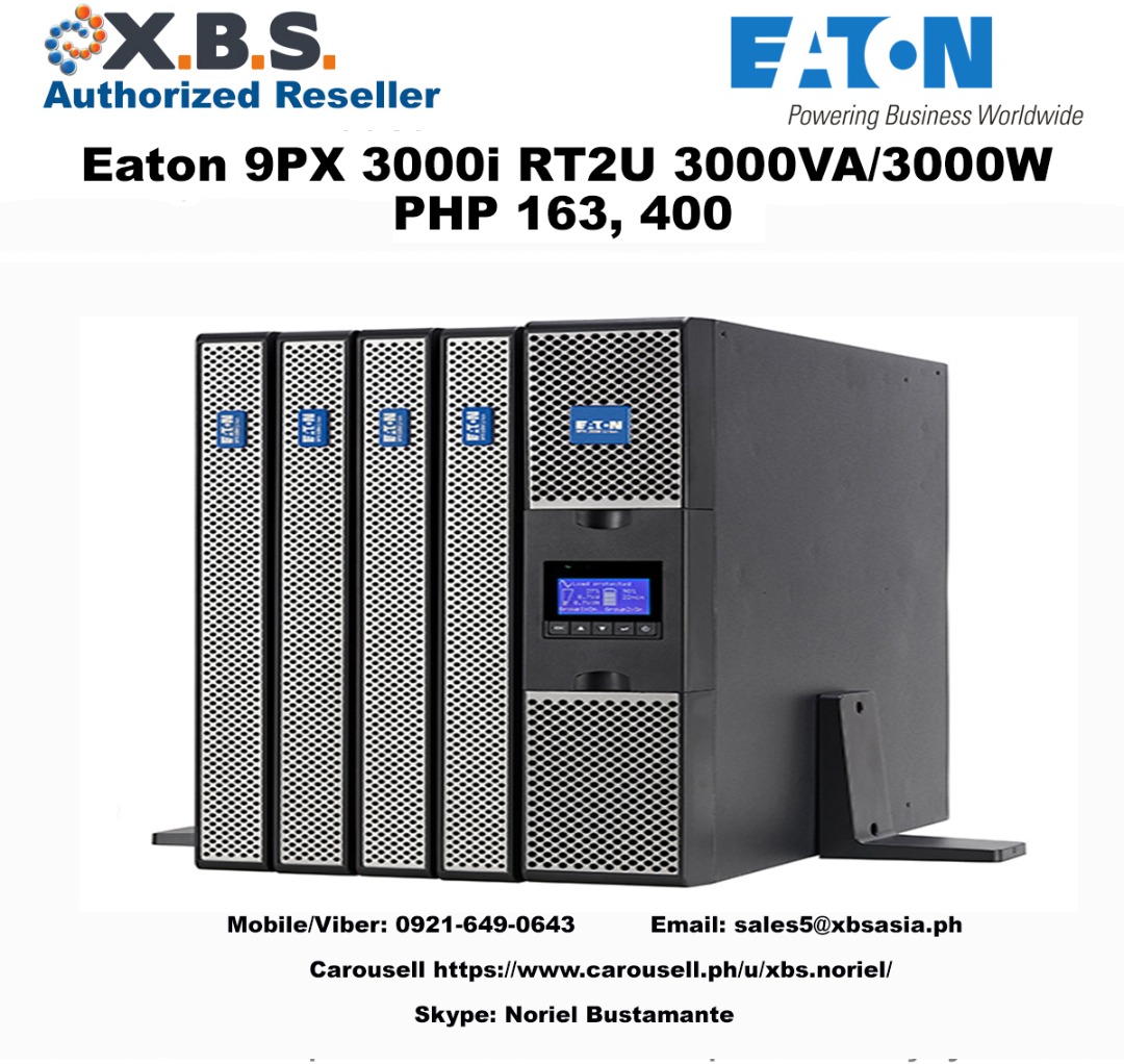 Eaton 9PX 3000i RT2U 3000VA/3000W, Computers & Tech, Office & Business ...