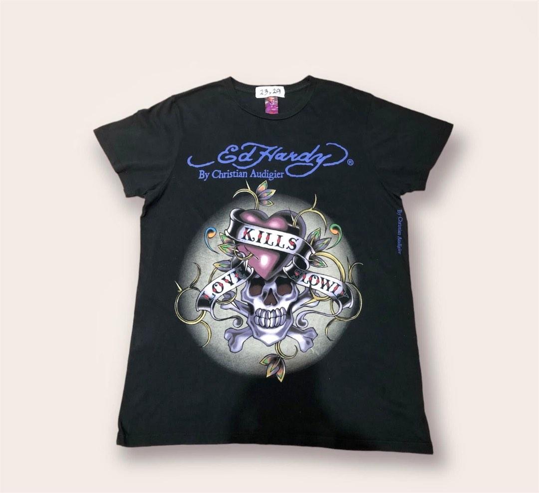 Ed Hardy Collection, Men's Fashion, Tops & Sets, Tshirts & Polo Shirts ...