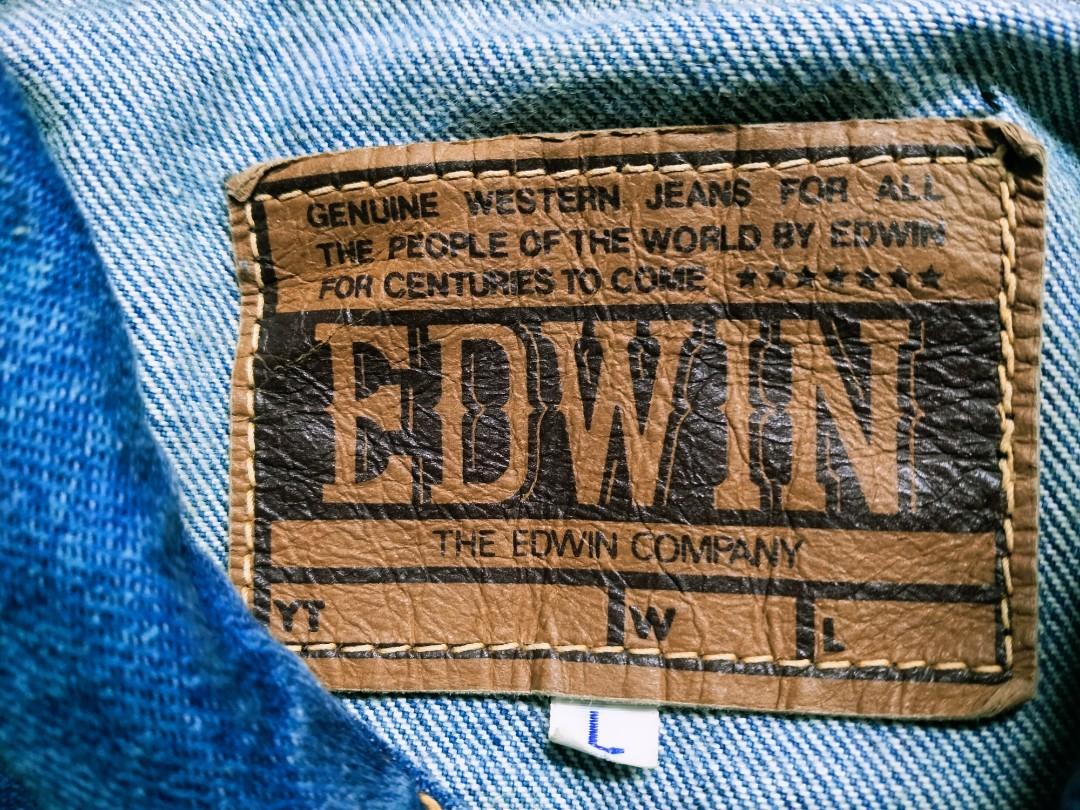 EDWIN DENIM JACKET, Men's Fashion, Coats, Jackets and Outerwear on ...