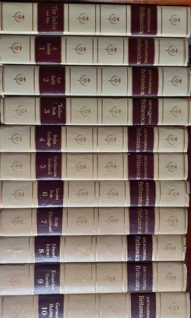 Encyclopedia Britannica and Websters Third New International dictionary ...