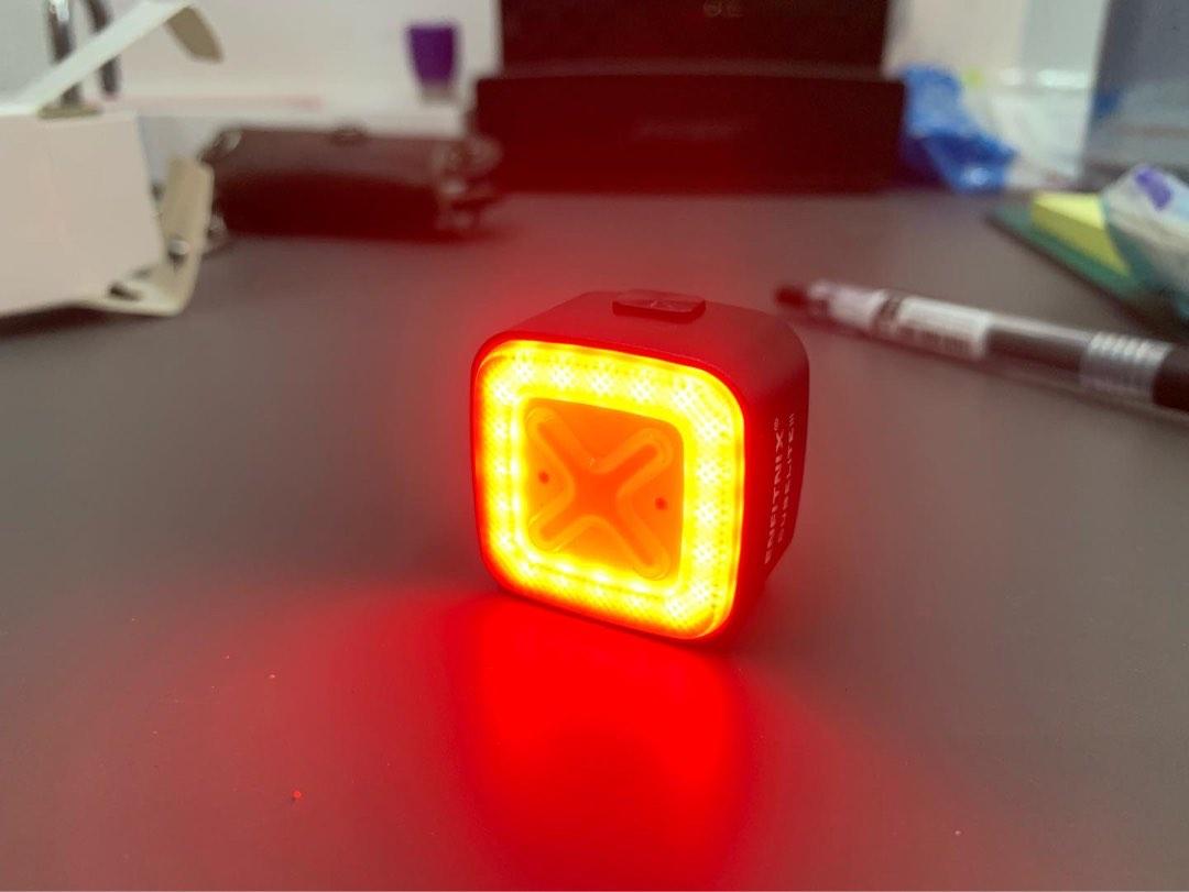 ENFITNIX CUBELITE III 自行車智能感應尾燈, 運動產品, 單車及配件, 單車 - Carousell