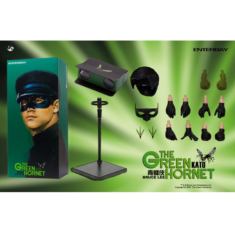 Enterbay Bruce Lee 1/6 The Green Hornet Kato Action Figure Toy, Hobbies ...
