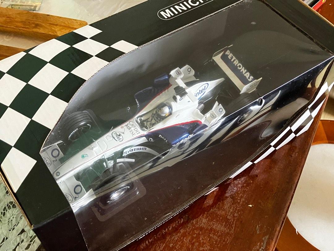 F1 1/18 Minichamps Sebastian Vettel BMW Sauber 2006, Hobbies & Toys ...