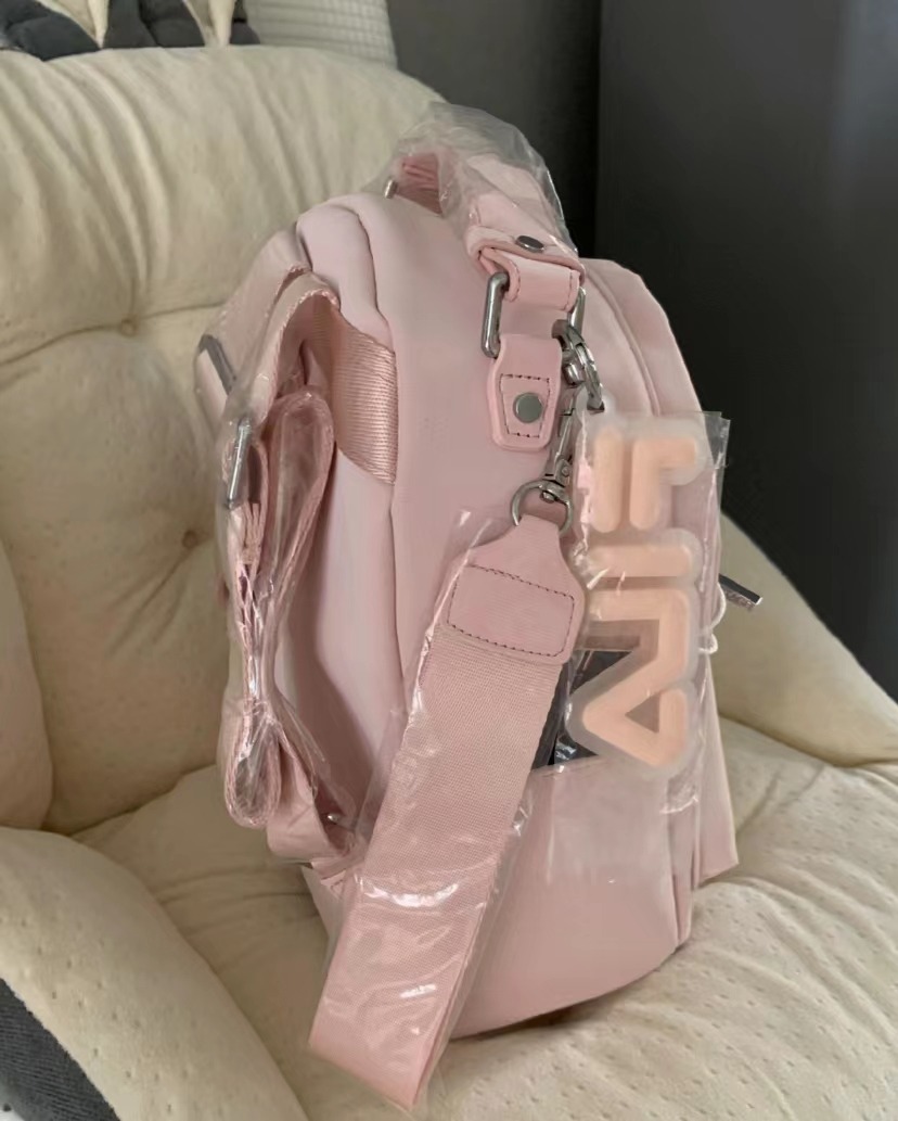 FILA pink backpack, Women's Fashion, Bags & Wallets, Shoulder Bags on ...