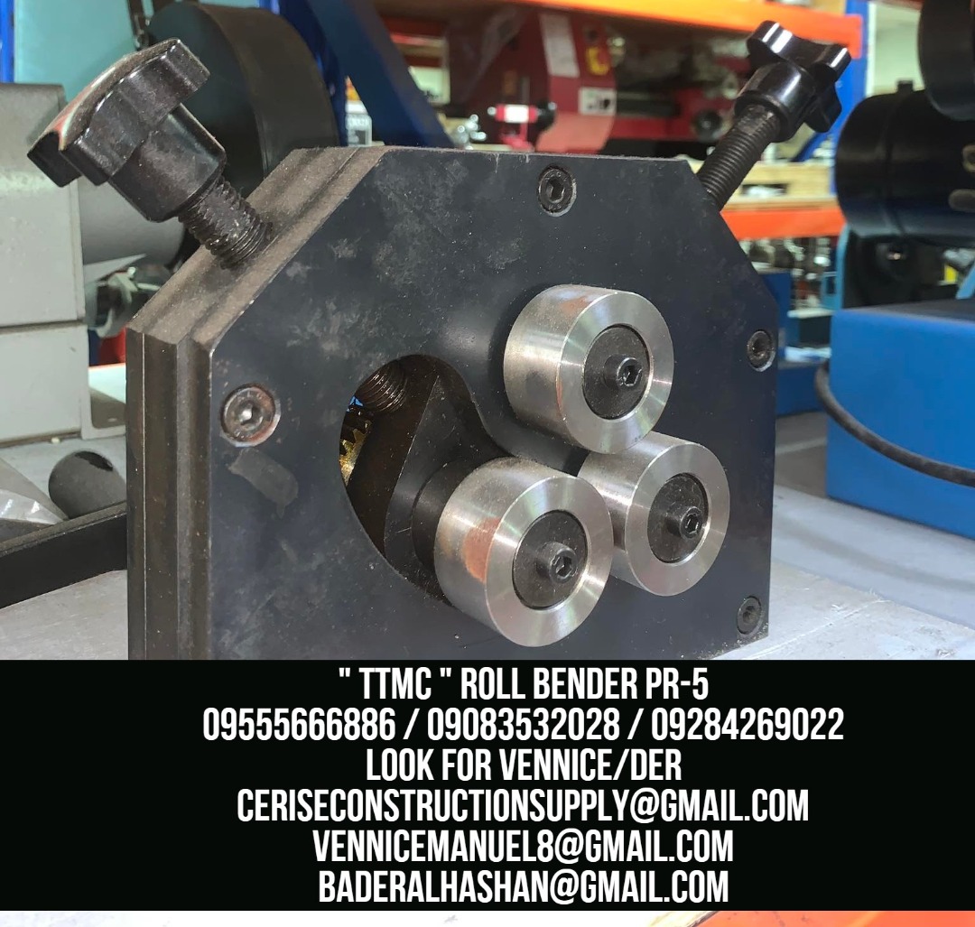 Flat bar Roll bender PR-5, Commercial & Industrial, Construction ...