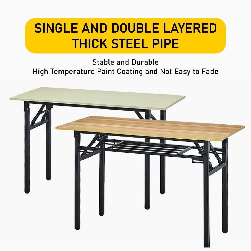 Foldable Table Computer Table Study Tables long desk dining table training table BWZ1448 ...