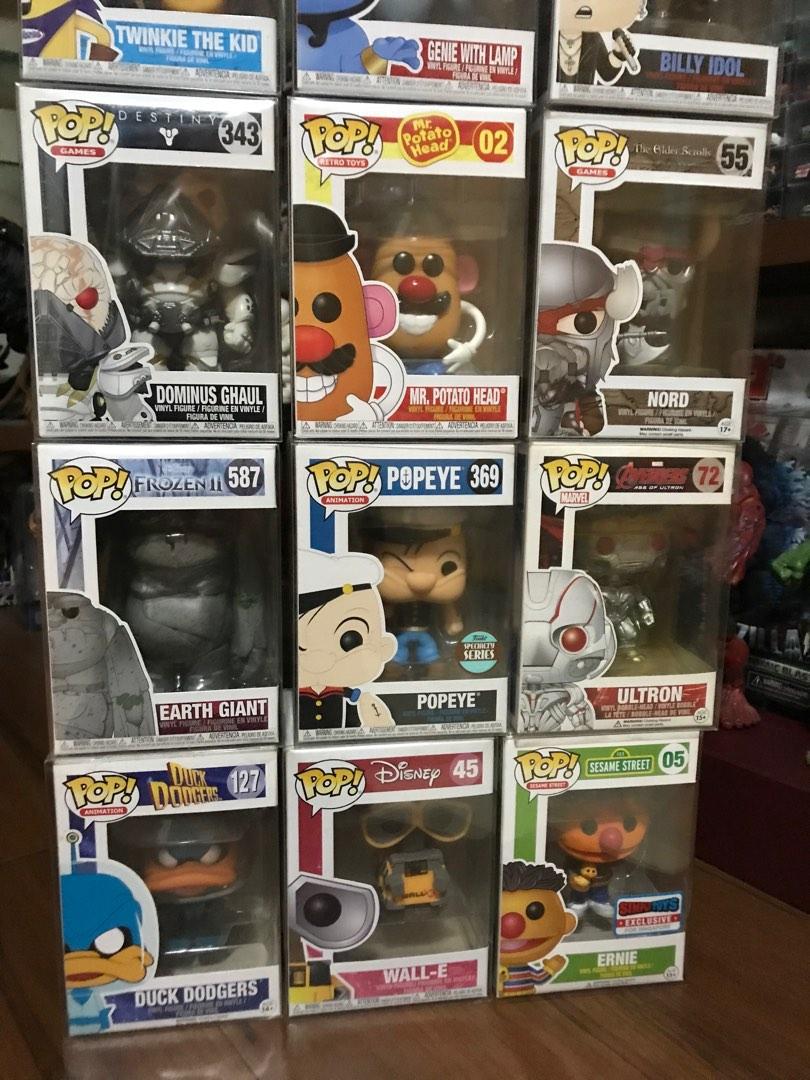 Funko Pop Destiny Dodge Dodgers Aladdin Wall E Popeye Frozen Spider Man ...