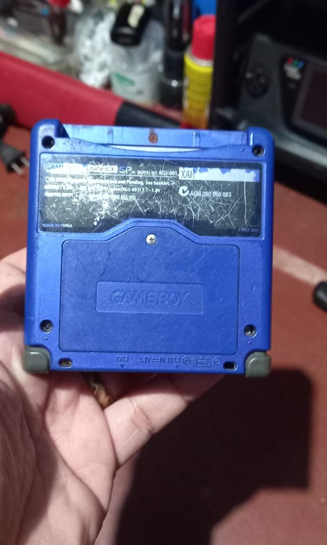 Gameboy Advanced SP (Blue), Video Gaming, Video Game Consoles, Nintendo ...