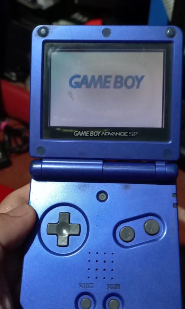 Gameboy Advanced SP (Blue), Video Gaming, Video Game Consoles, Nintendo ...