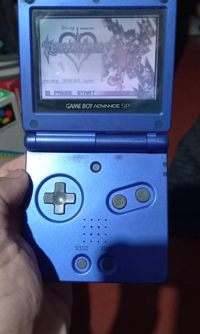 Gameboy Advanced SP (Blue), Video Gaming, Video Game Consoles, Nintendo ...