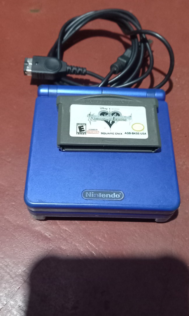 Gameboy Advanced SP (Blue), Video Gaming, Video Game Consoles, Nintendo ...