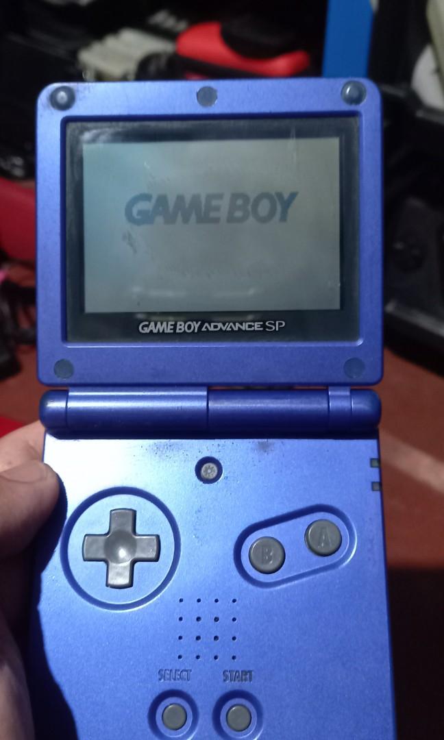 Gameboy Advanced SP (Blue), Video Gaming, Video Game Consoles, Nintendo ...