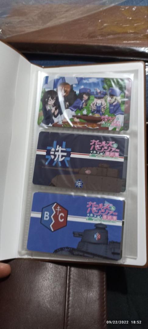 Girls und Panzers das Finale Music Streaming Cards and Card Holder ...
