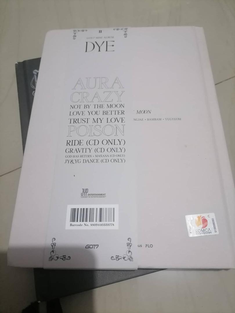GOT7 - DYE (all versions), Hobbies & Toys, Music & Media, CDs & DVDs on Carousell